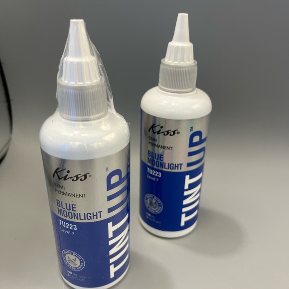 Kiss | Hair | 2 Bottles Of Kiss Blue Moonlight Colors Tint Up Semi ...